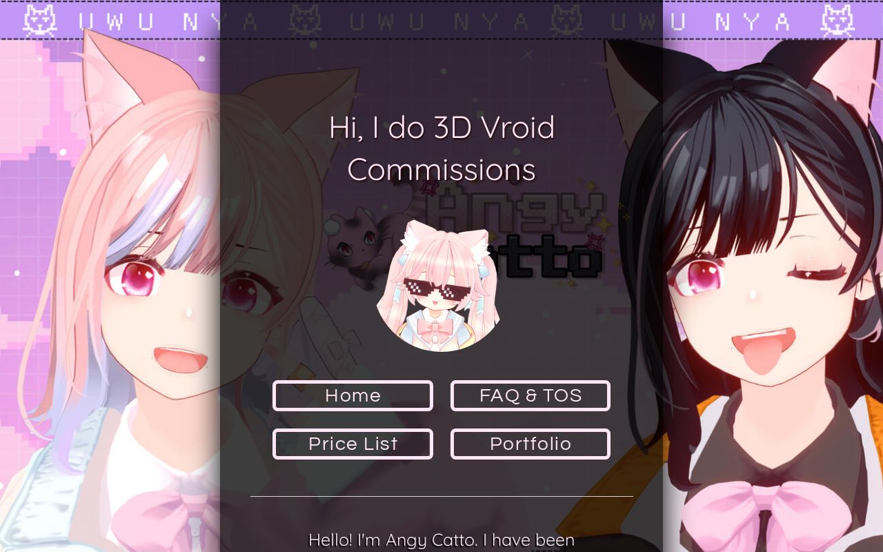 Angy Catto 3D Commission